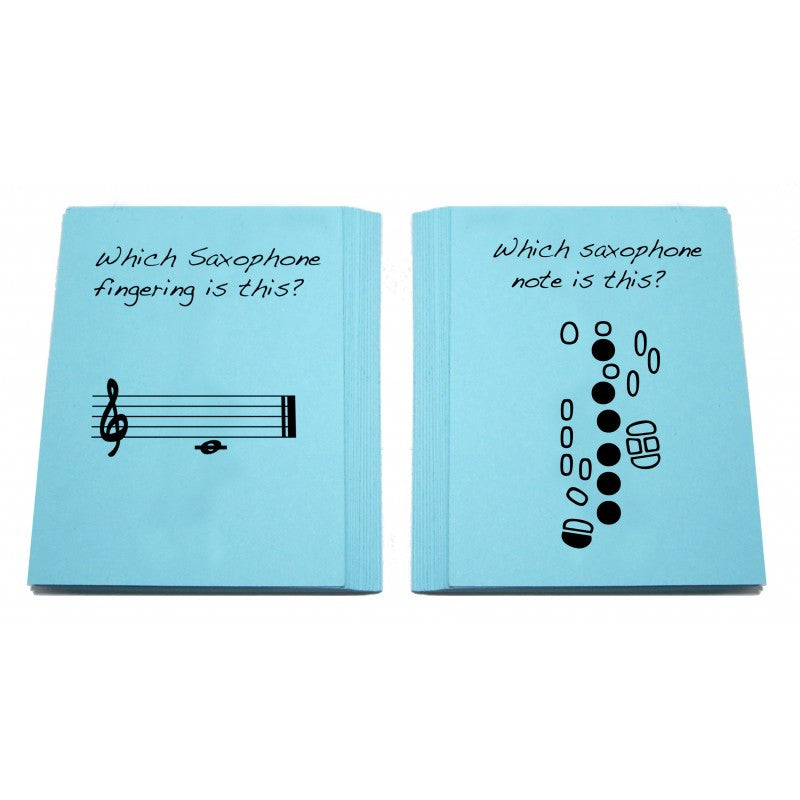Saxophone Fingering Flashcards – Whirlwindpress