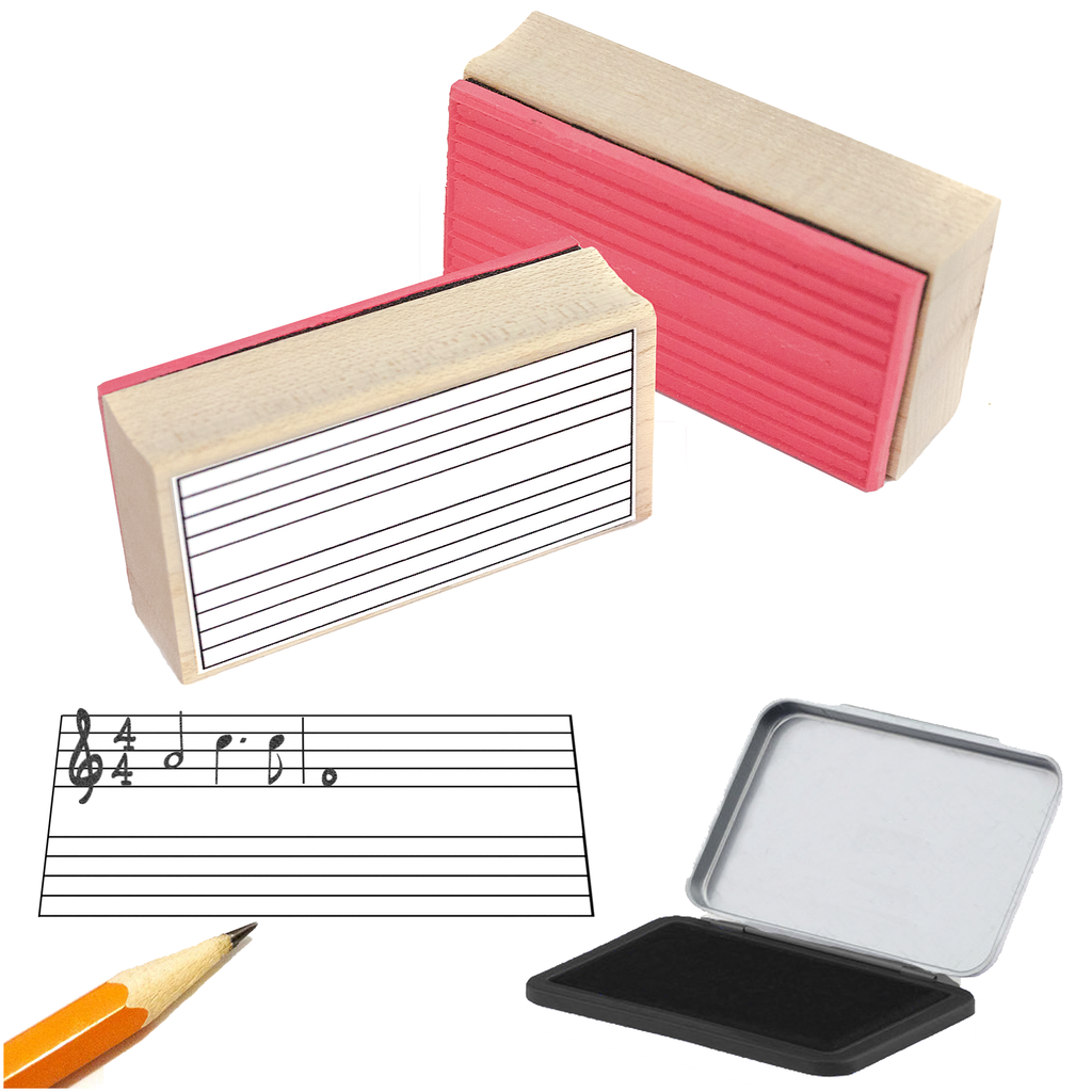 Double Staff Rubber Stamp – Whirlwindpress